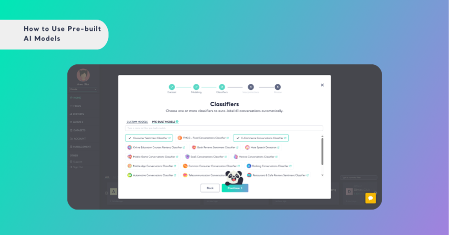 Use Pre-built AI Models in the Kimola Gallery - Kimola Support